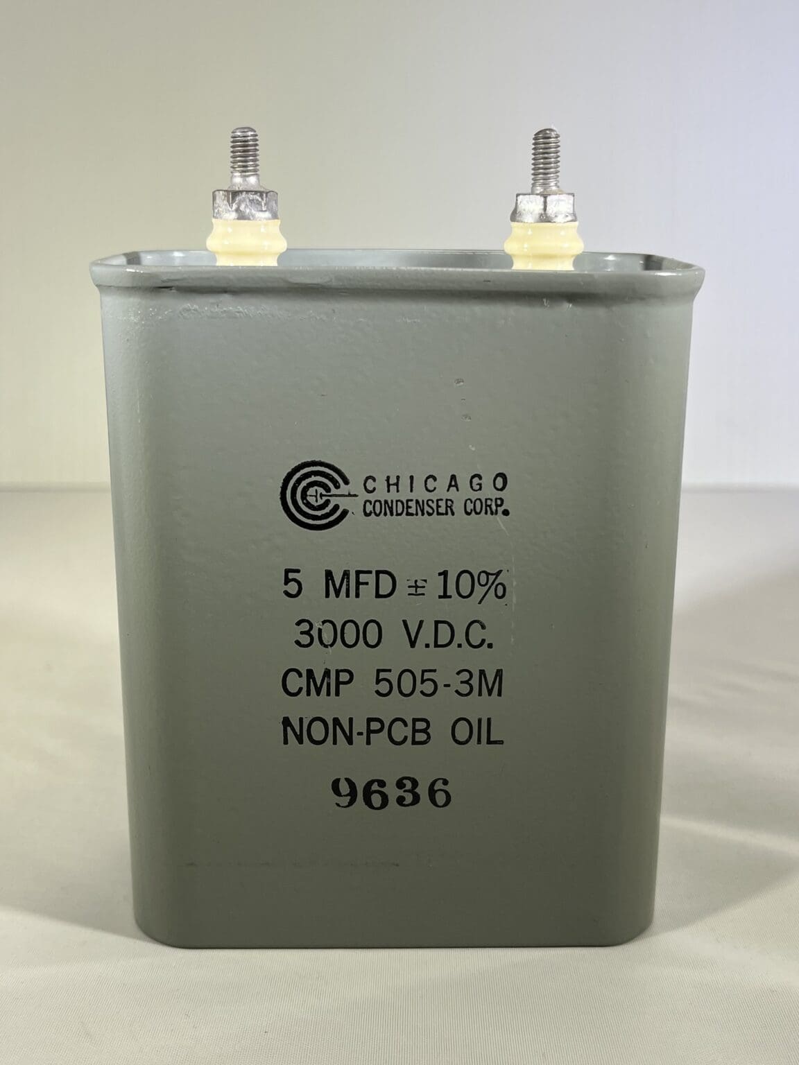 CMP505-3M 5 uF 3000 VDC Capacitor - Capacitor Industries
