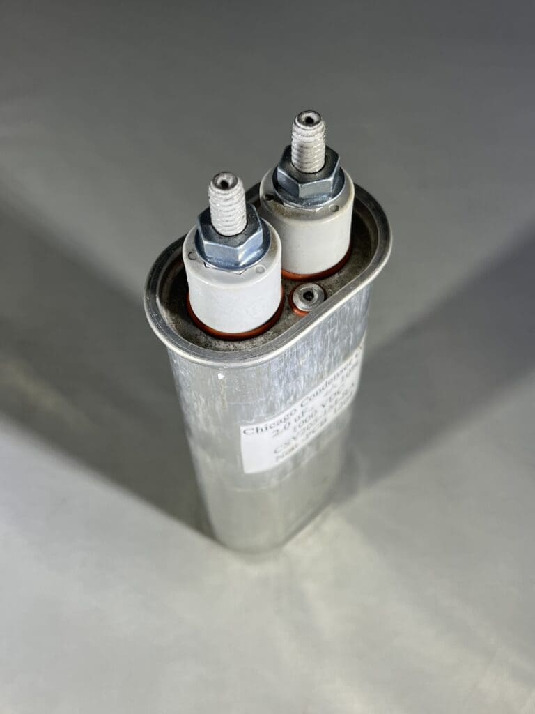 CSV205-1M-RA 2.0 uF 1000 VDC Commutation Capacitor - Capacitor Industries
