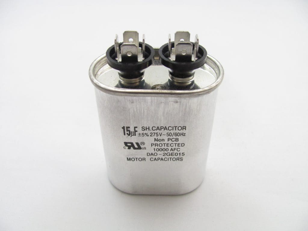 DAO-2GE015 15 uF 275 VAC Capacitor K01666-0052 - Capacitor Industries