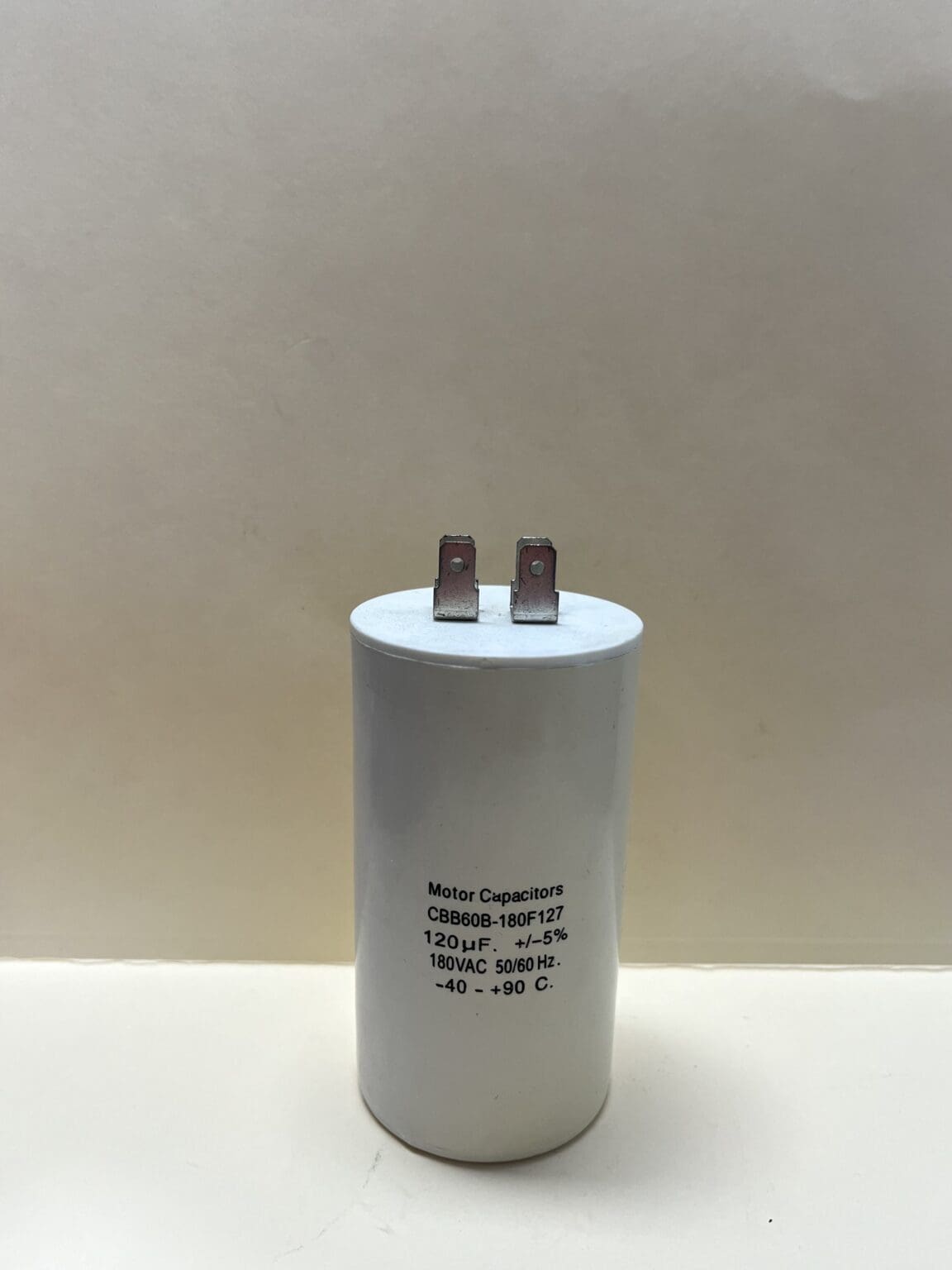CBB60B-180F127 120 uF 180 VAC Motor Run Capacitor - Capacitor Industries