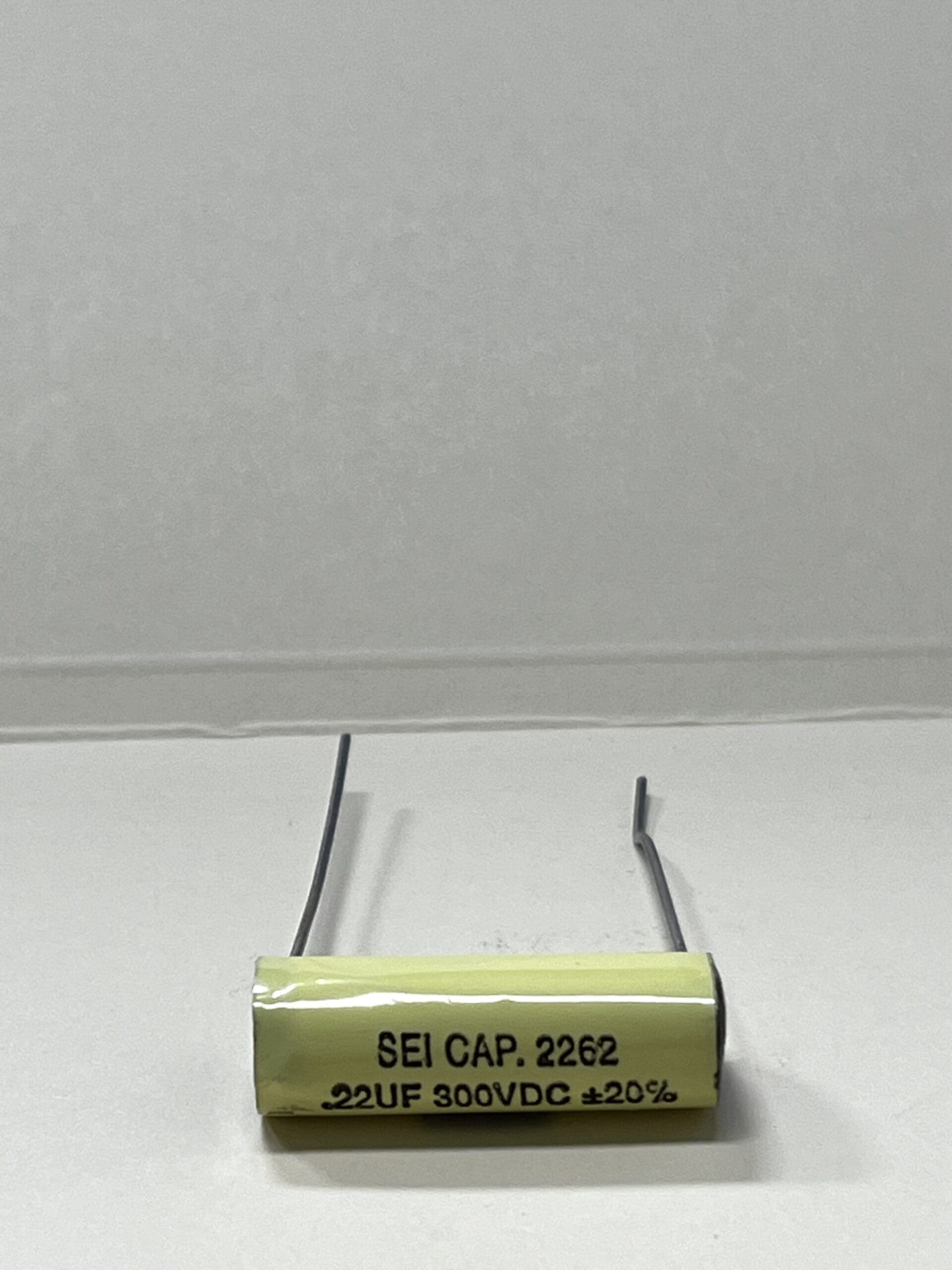High Voltage Capacitor .22 uF 300 VDC 1.50" Wire Leads P/N 2262 Chicago ...
