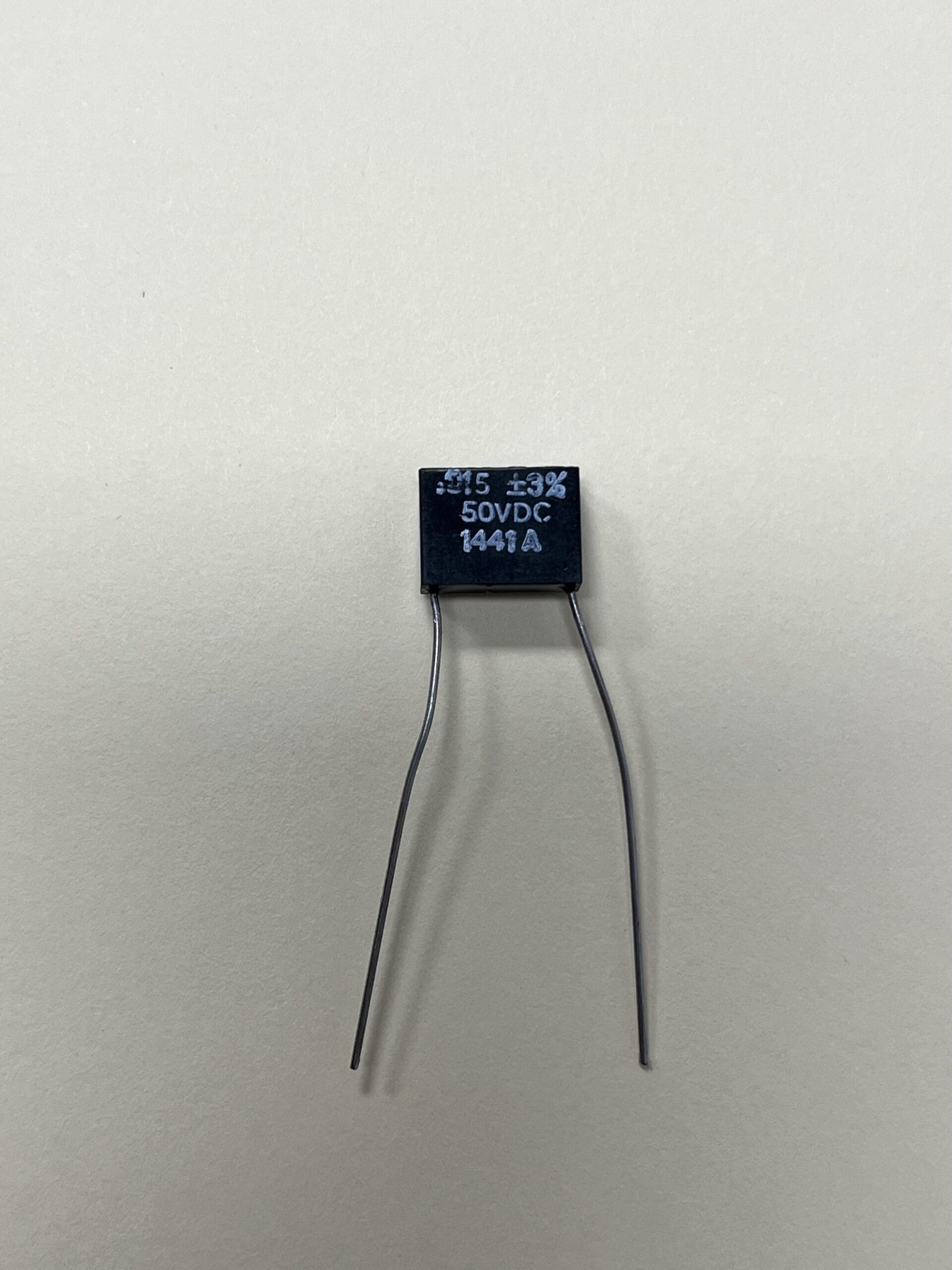 Specialty Capacitor .015 uF 50 VDC 1.50" Wire Leads P/N 2971 Chicago ...