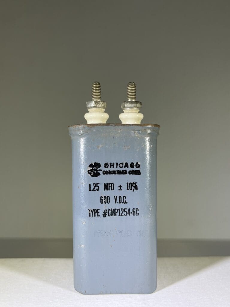 CMP1254-6C 1.25 uF 600 VDC Capacitor - Capacitor Industries