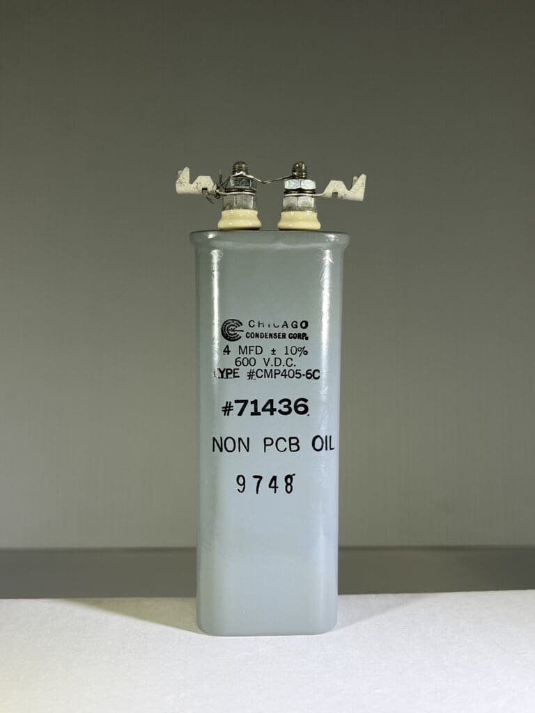 CMP405-6C 4 uF 600 VDC Capacitor - Capacitor Industries