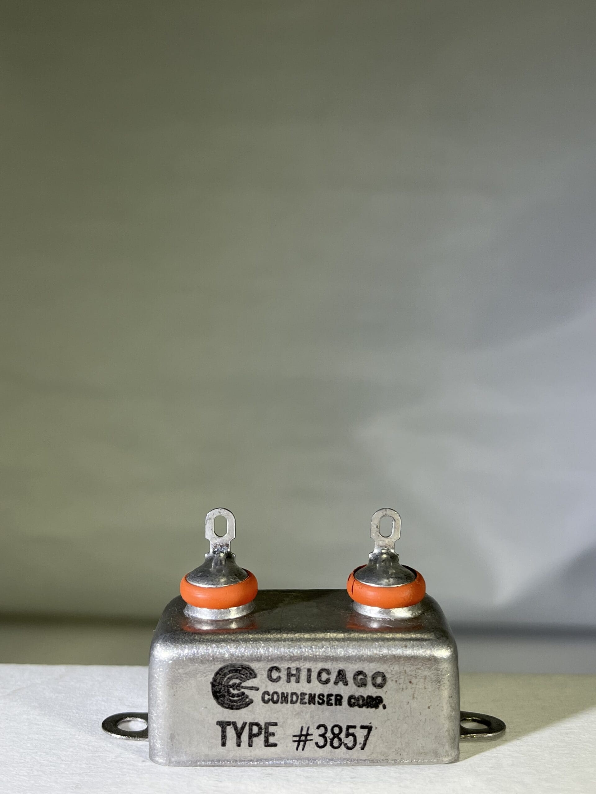 High Voltage Capacitor .05 MFD 400 VDC P/N 3857 Chicago Condenser Corp ...