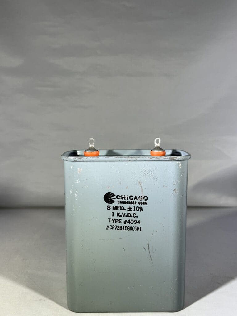CP72B1EG805K1 High Voltage Capacitor 8 MFD 1000 VDC P/N 4094 Chicago ...