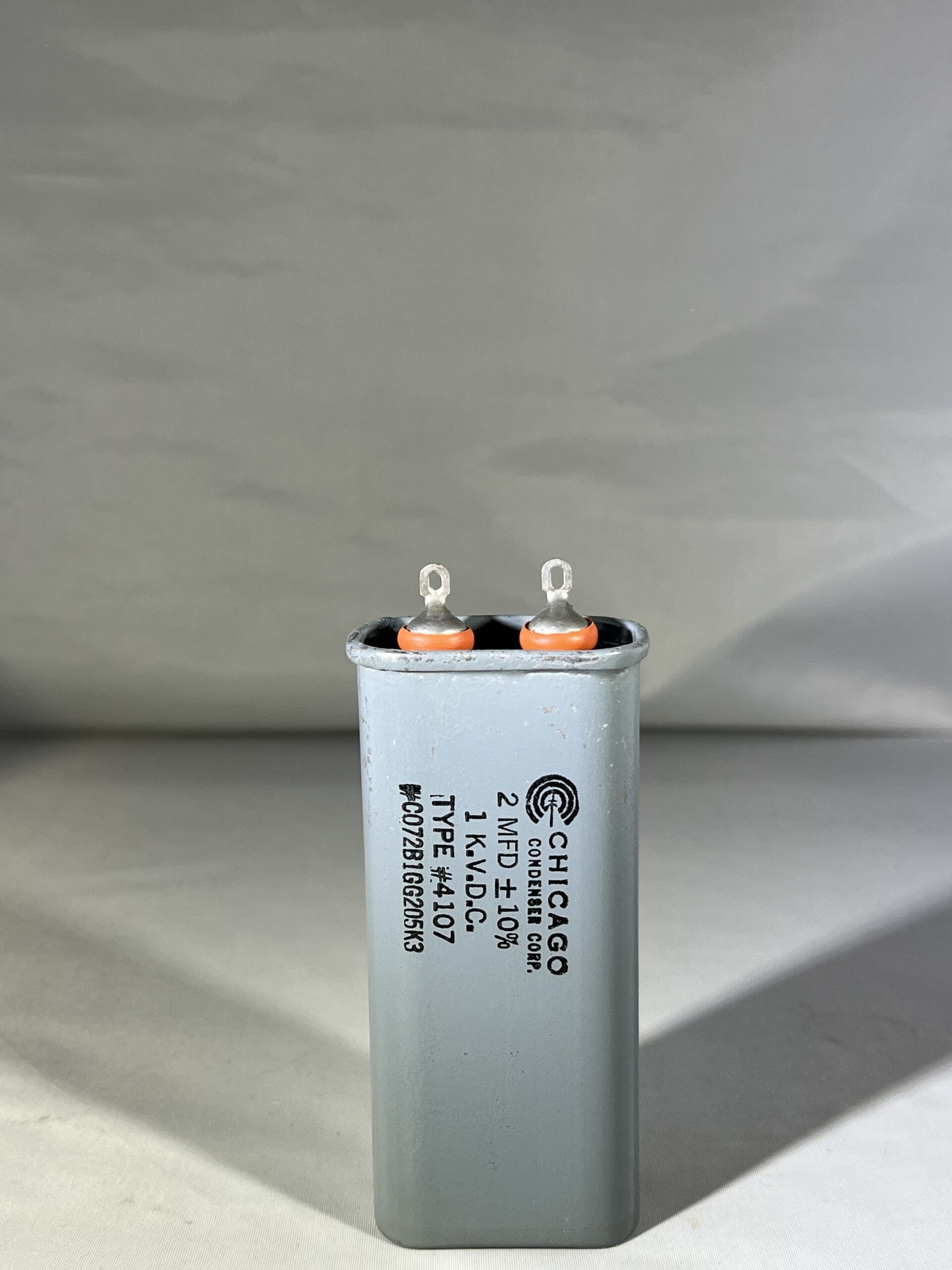 CP72B1GG205K3 High Voltage Capacitor 2 MFD 1000 VDC P/N 4107 Chicago ...