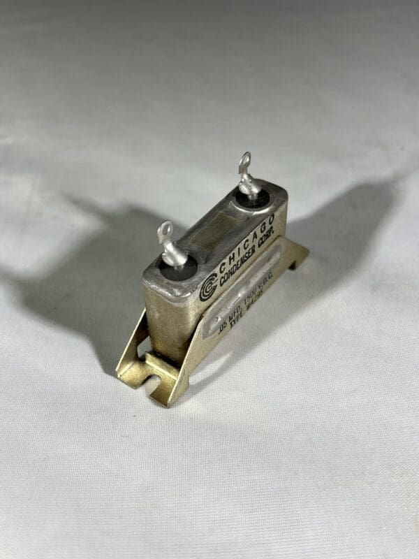 High Voltage Capacitor .05 MFD 1500 VDC P/N 4295 Chicago Condenser Corp ...