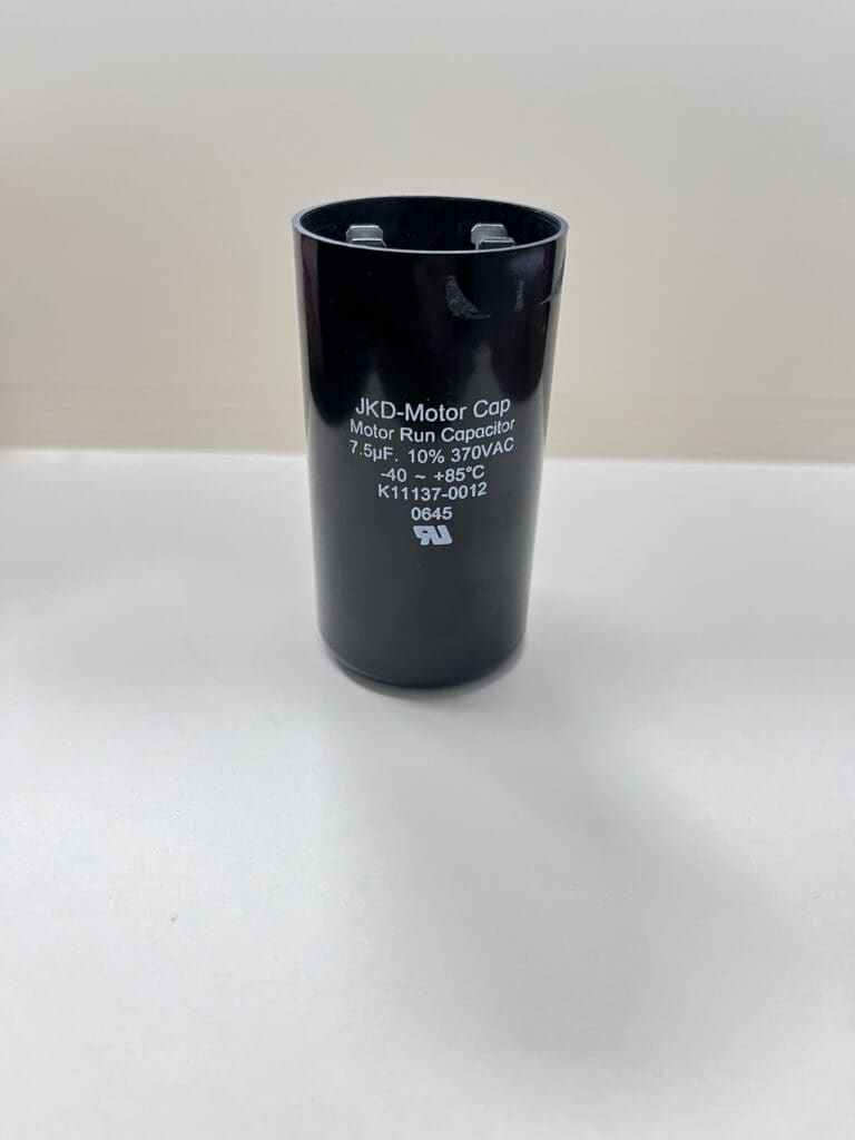 M7077 7.5 uF 370 VAC Motor Run Capacitor K11137-0012 - Capacitor Industries