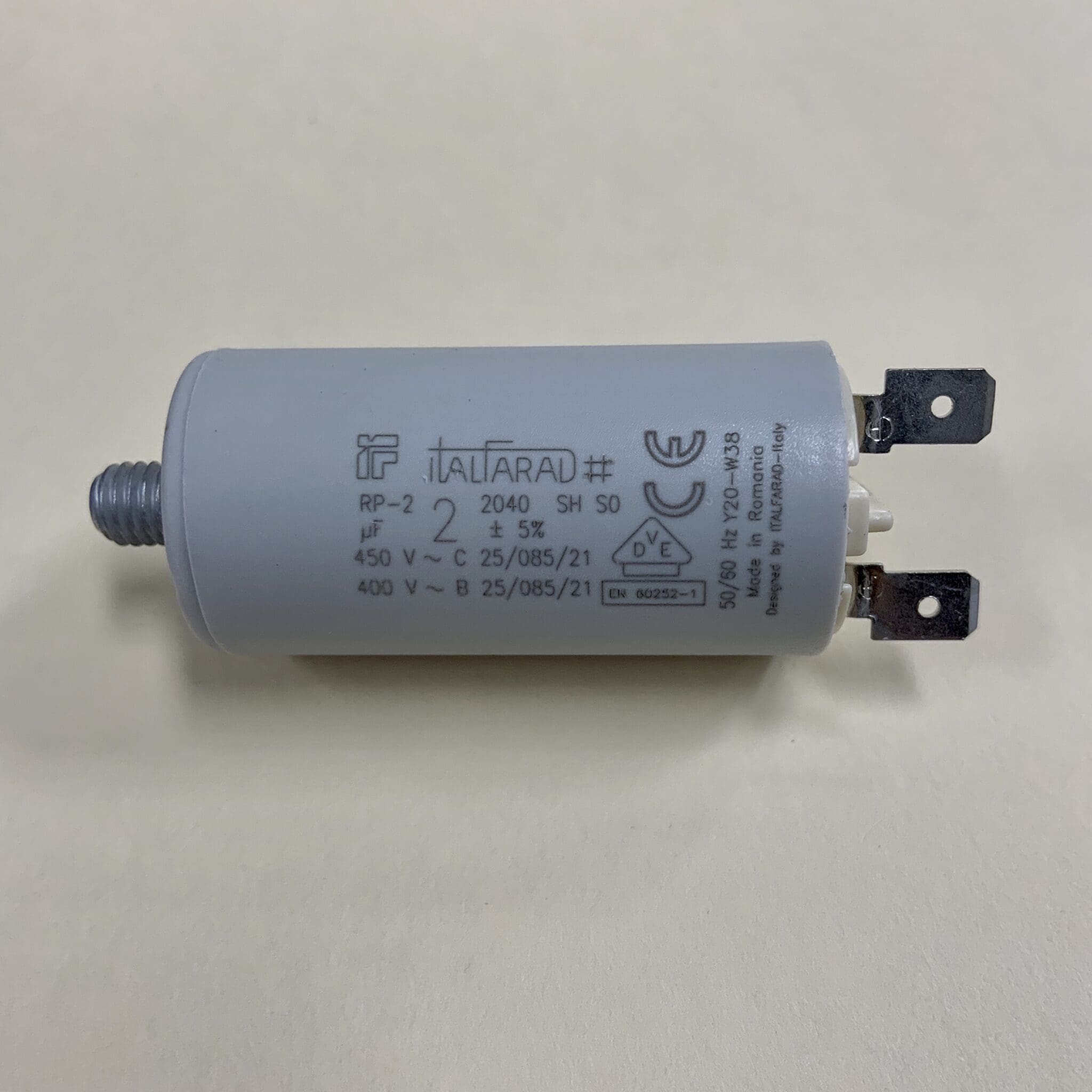 RPN2E205M8 2 uF 450 VAC Capacitor - Capacitor Industries