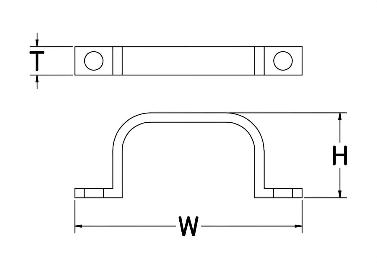 Oval Wrap-Around Strap Brackets - Capacitor Industries